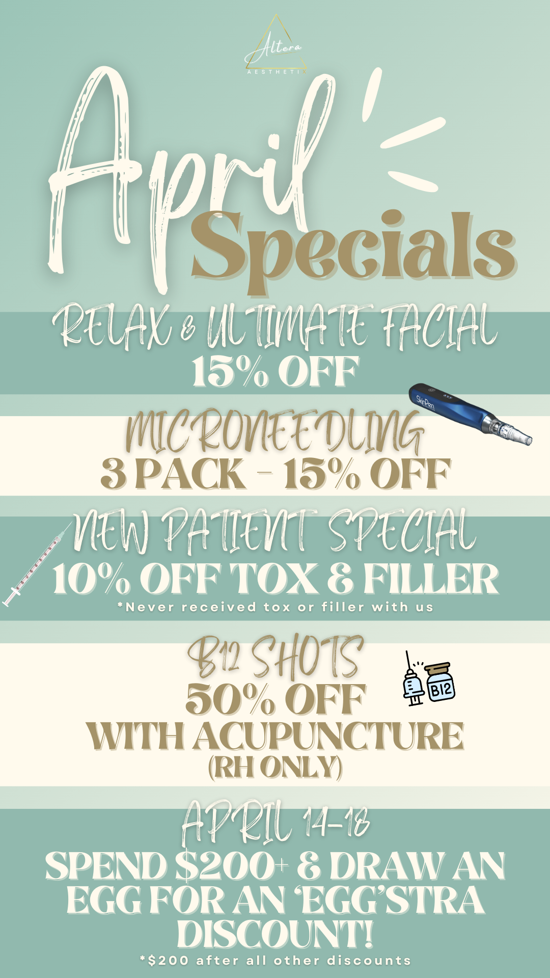 Specials — Altera Aesthetix