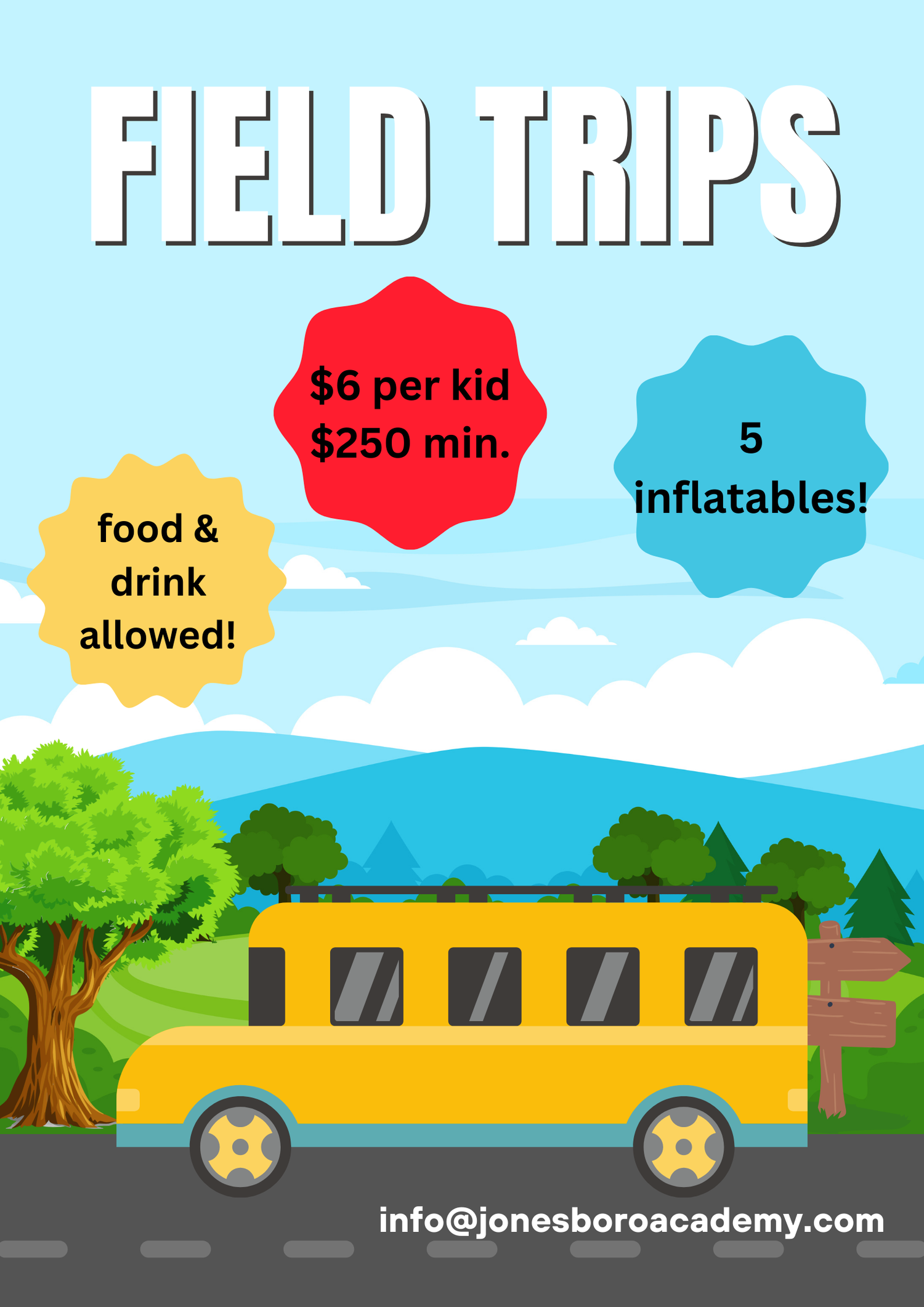 Field Trips — Jonesboro Gymnastics Academy