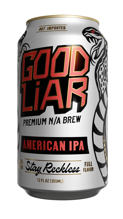 Good Liar: Recklessly Good American Non-Alcoholic Beer