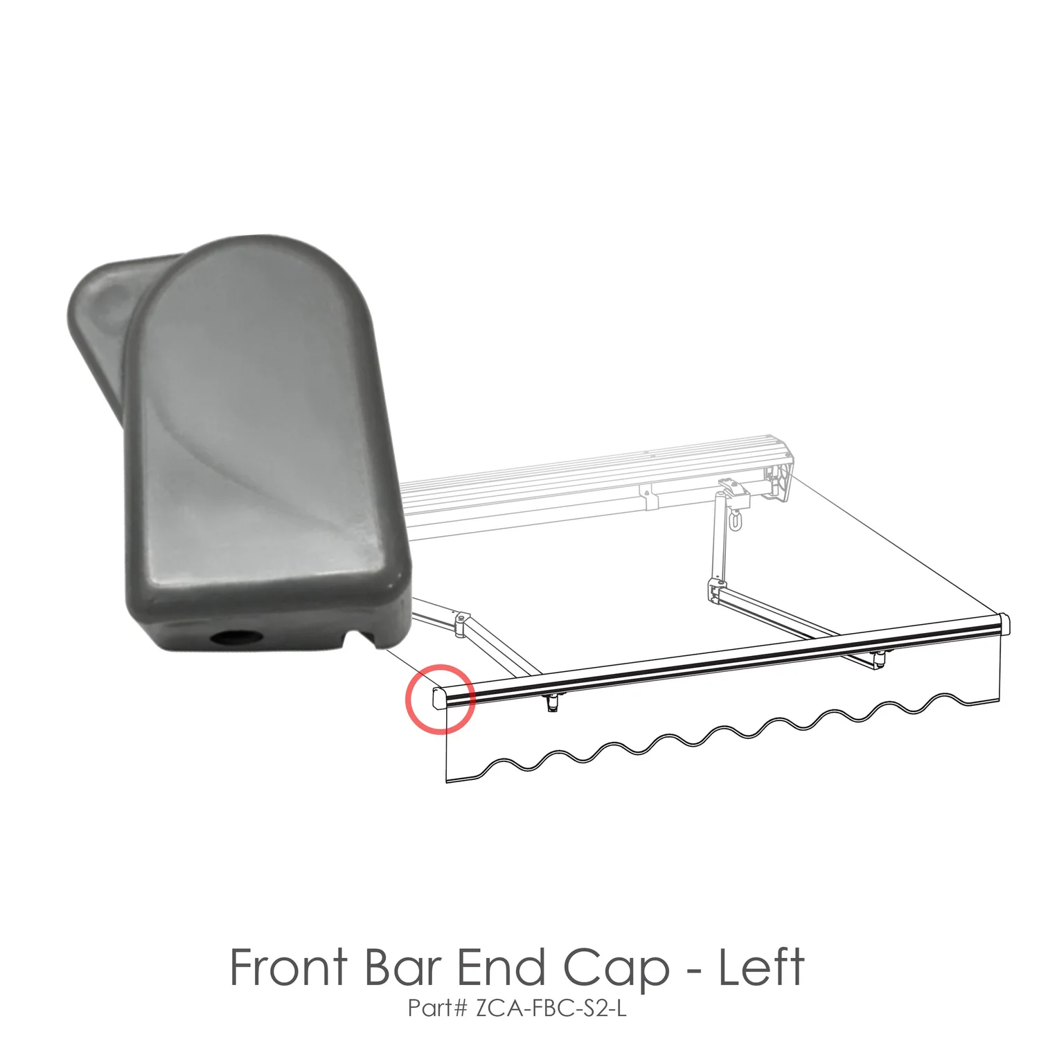 Dual Wall/Soffit Mount Bracket - Gray — AdvaningShop