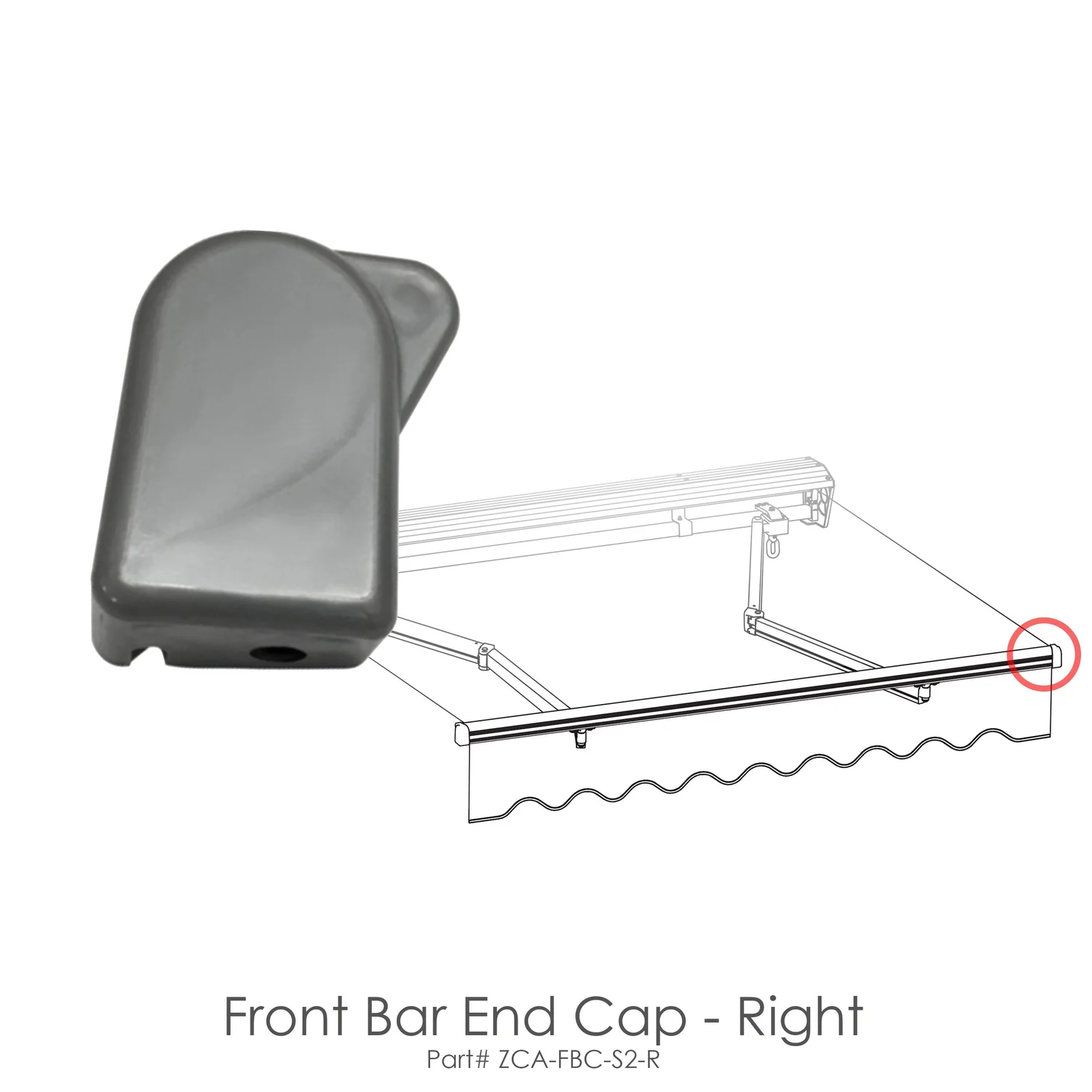 Dual Wall/Soffit Mount Bracket - Gray — AdvaningShop