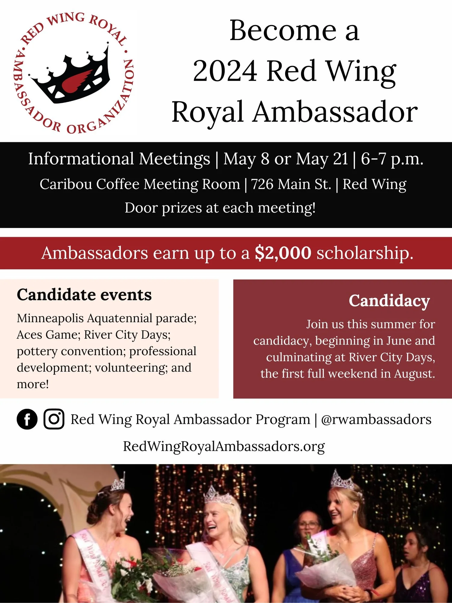 Events — Red Wing Royal Ambassador Organization