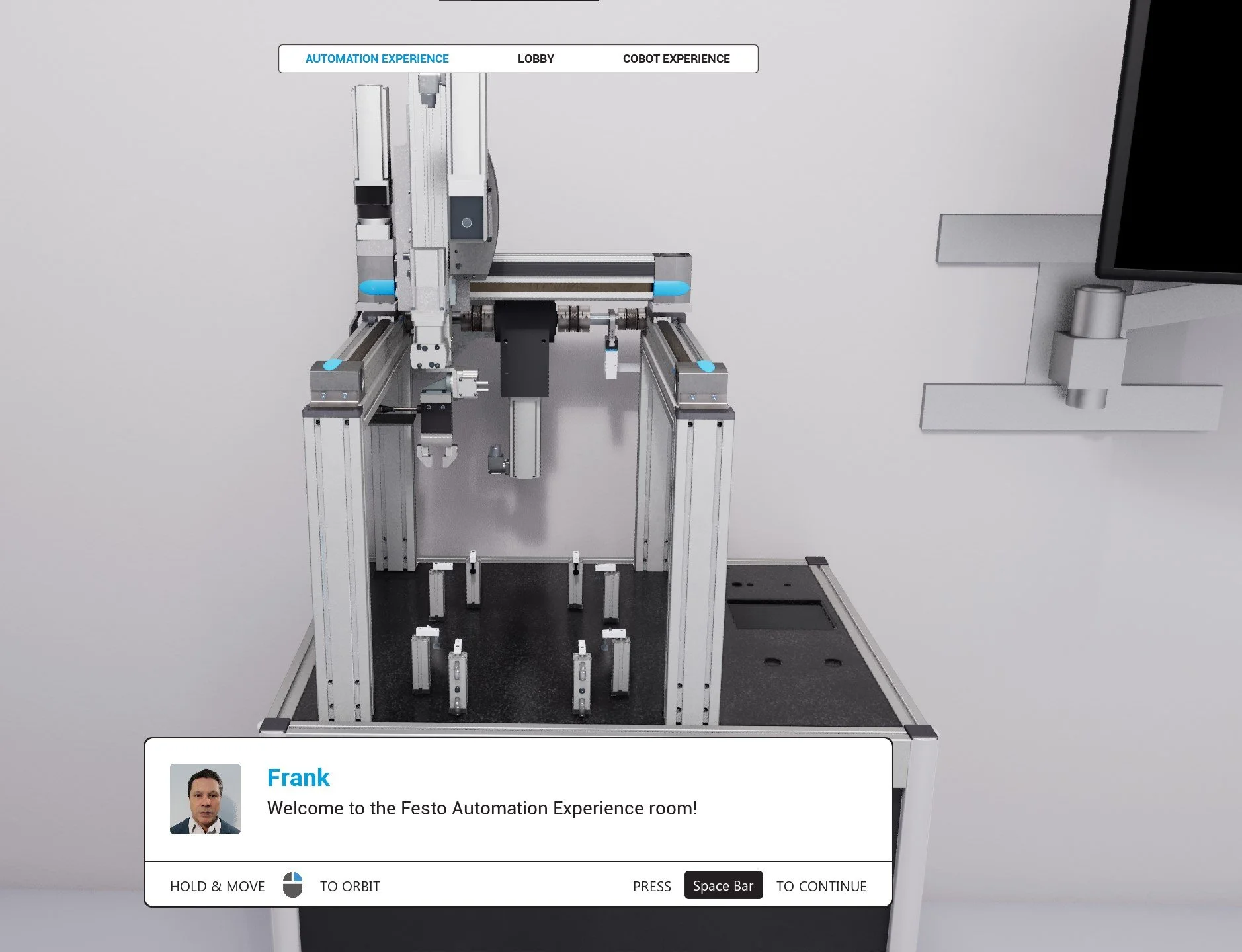 Festo Virtual Product Demo — Theia Interactive