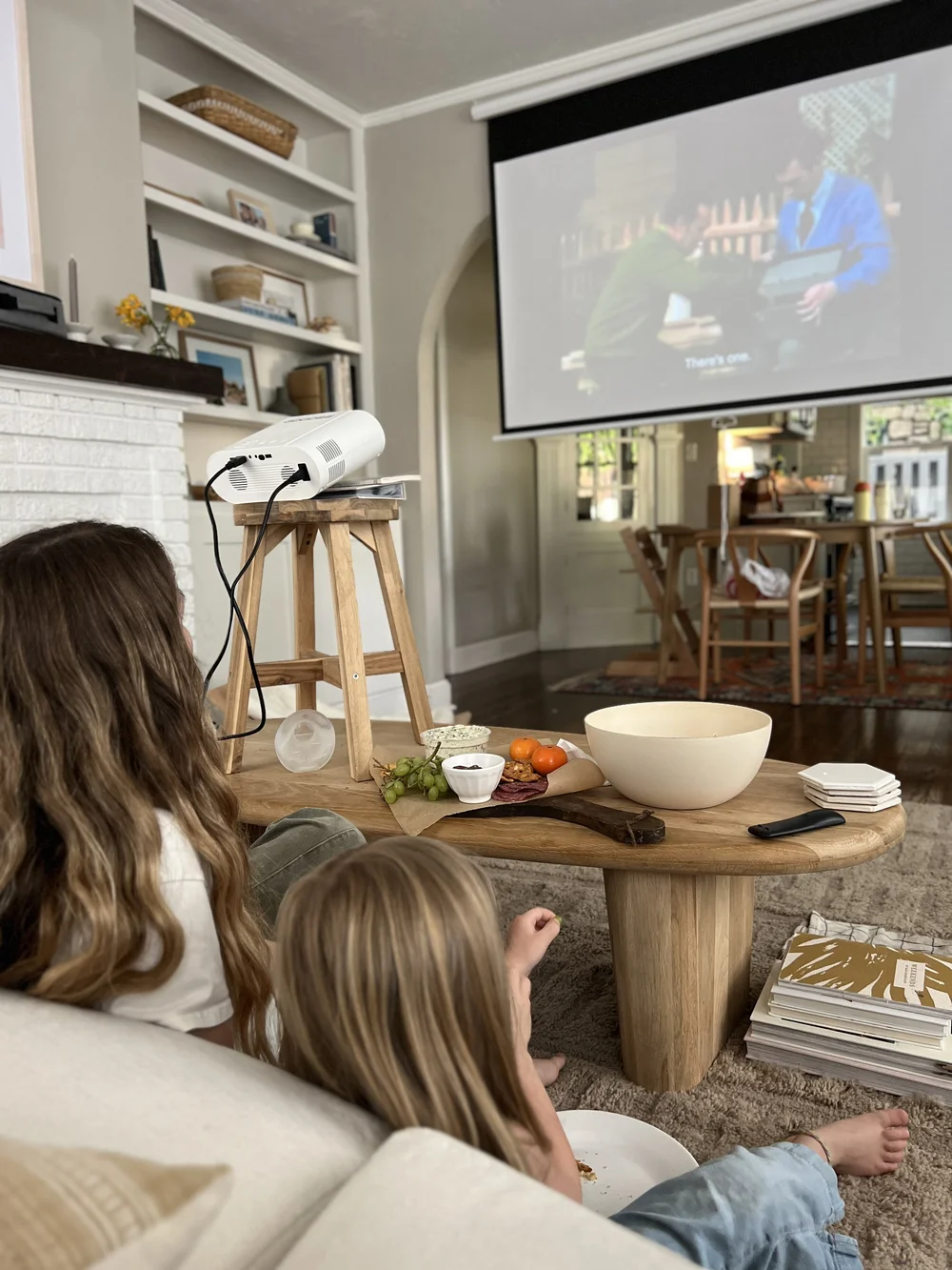 Our Living Room Projector — Courtney Weston