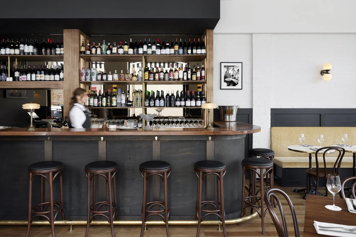 All the charm and elegance of a Parisian wine bar, on Glenferrie Road ...