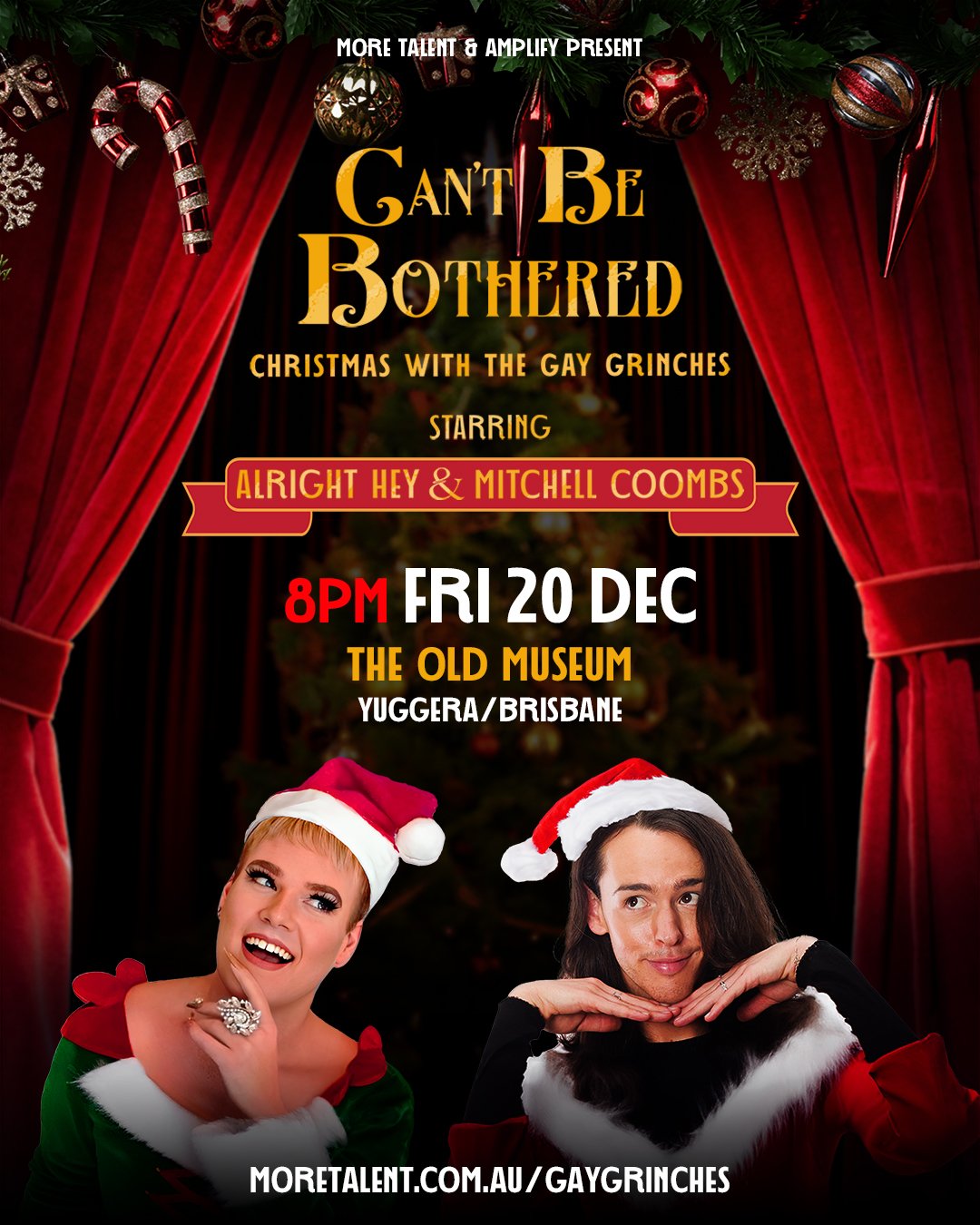 ALRIGHT HEY & MITCHELL COOMBS: CAN’T BE BOTHERED