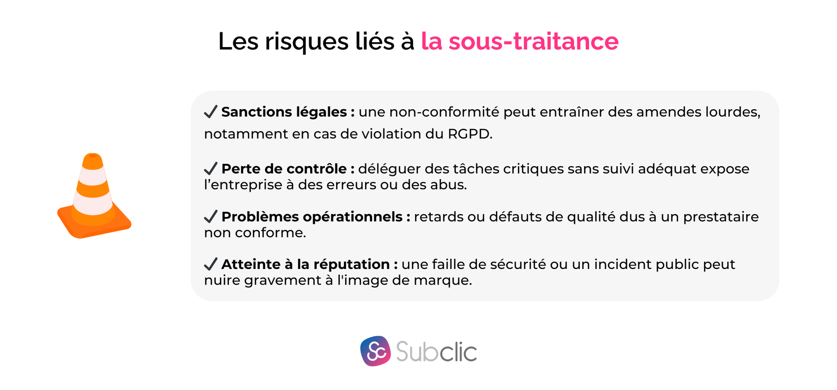 Sous-traitance et conformité : guide complet ! — Subclic