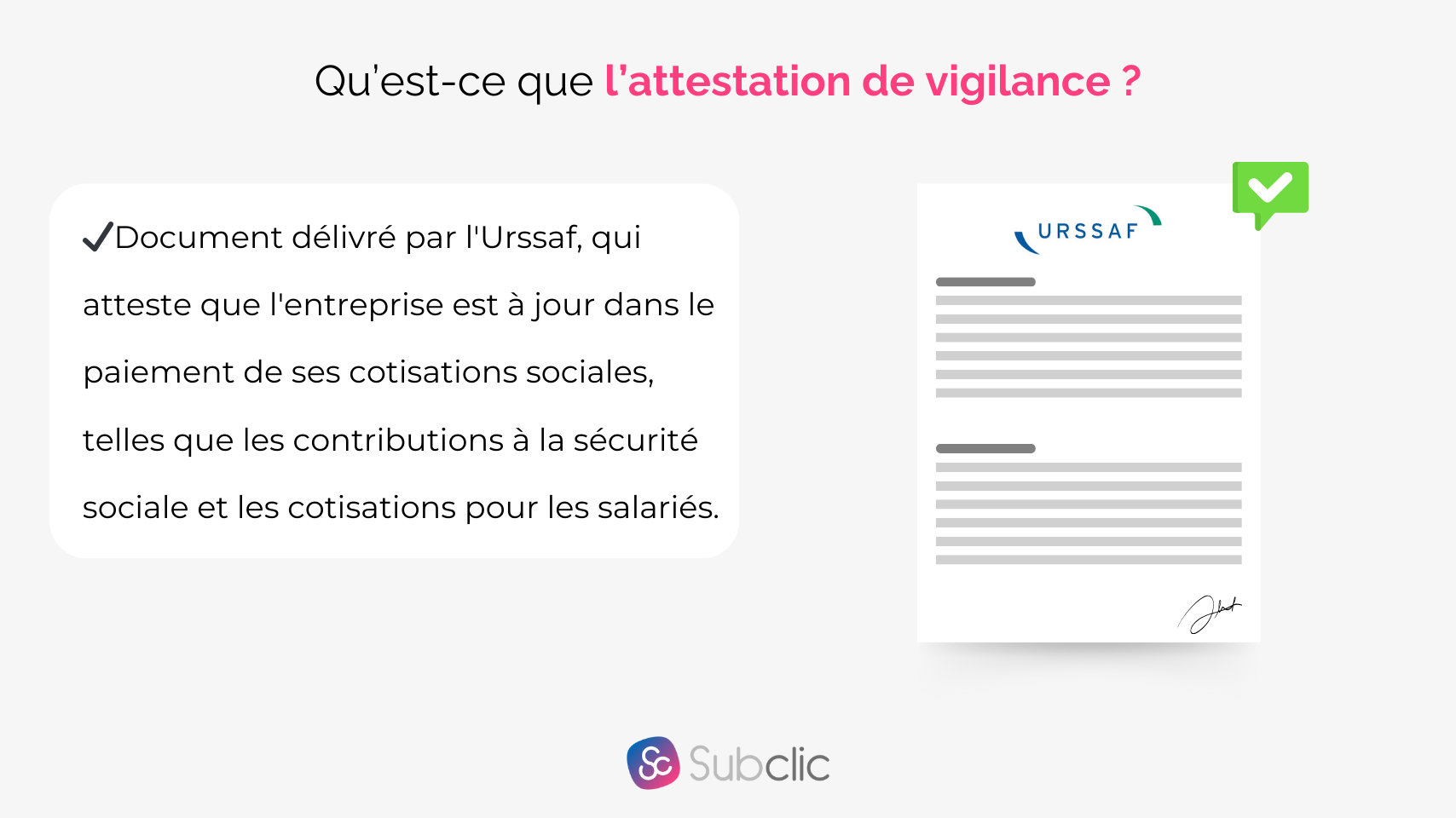 Attestation de vigilance : Définition, utilité, conditions d'obtention ...