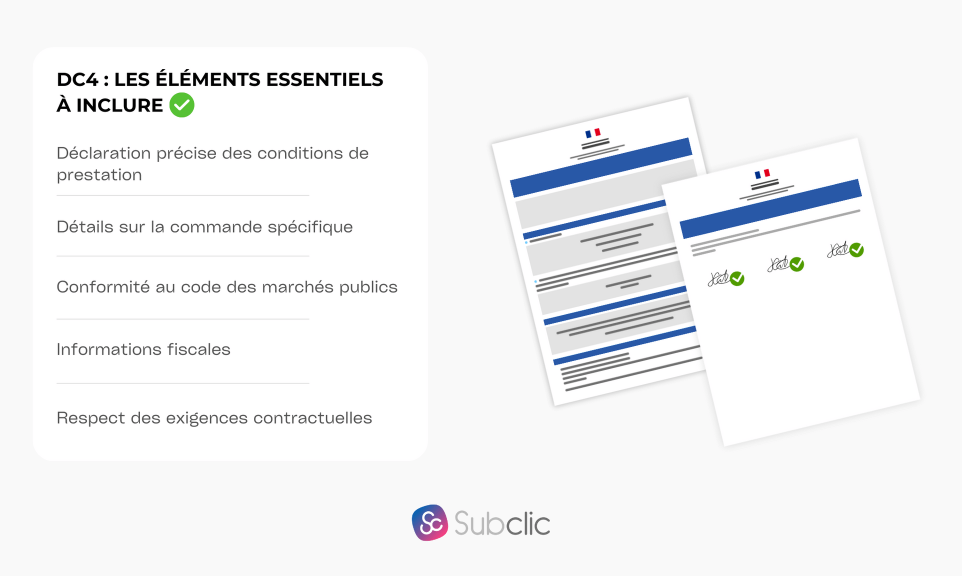 Formulaire DC4 : Guide complet 2024 — Subclic