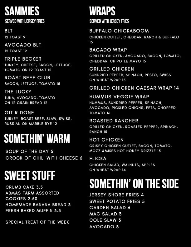 Country Cafe Wyckoff