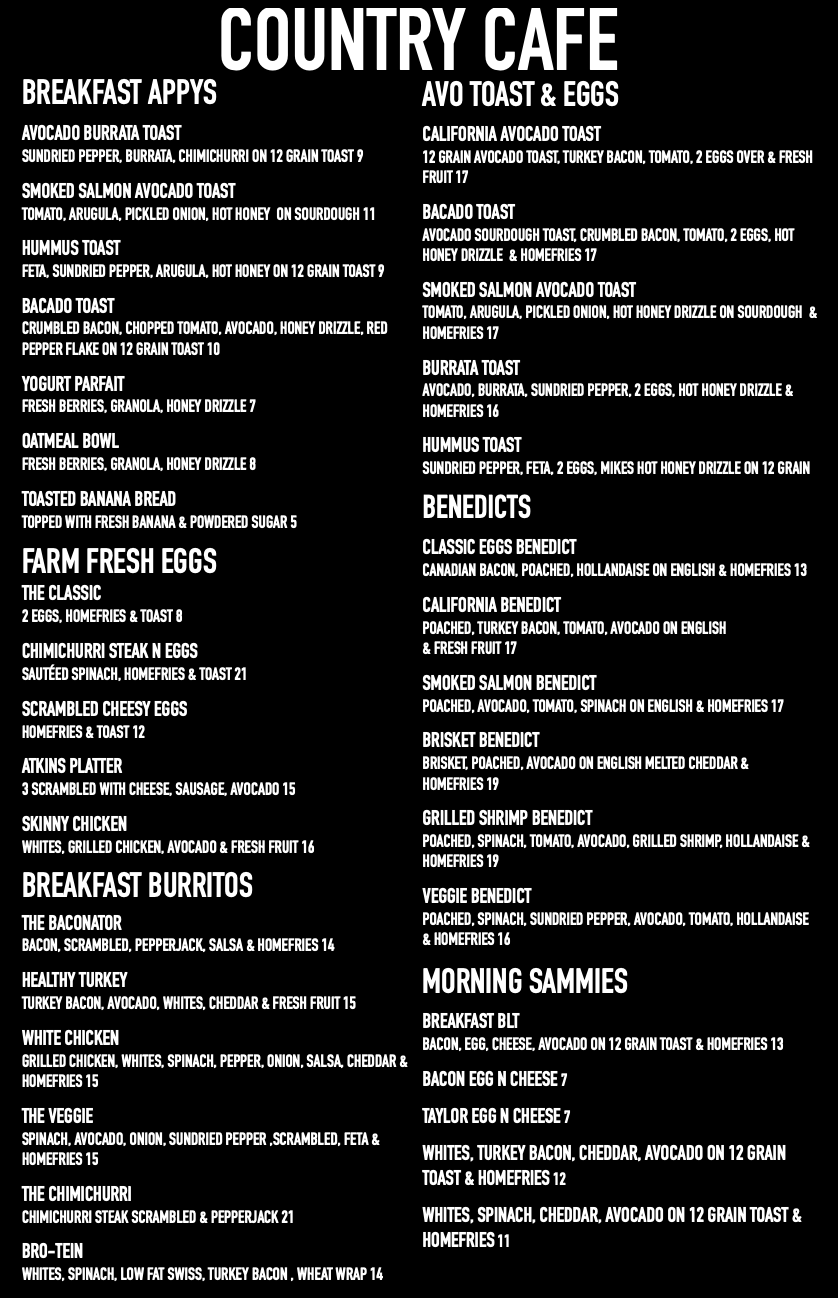 Country Cafe Wyckoff