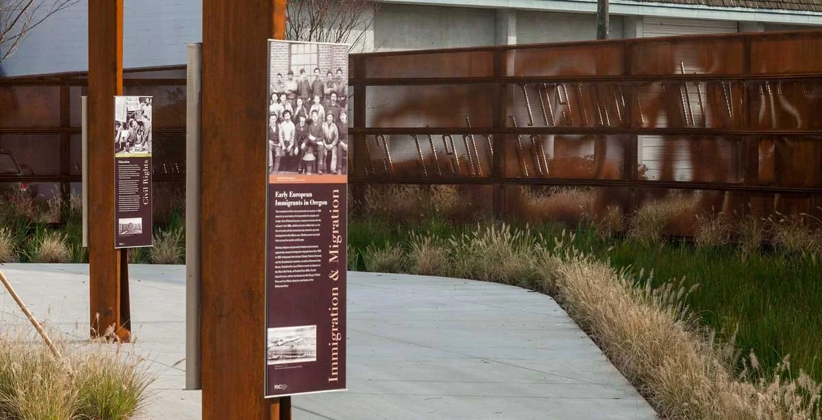 PDC MLK Gateway & Heritage Markers | Portland, OR | Inline Construction