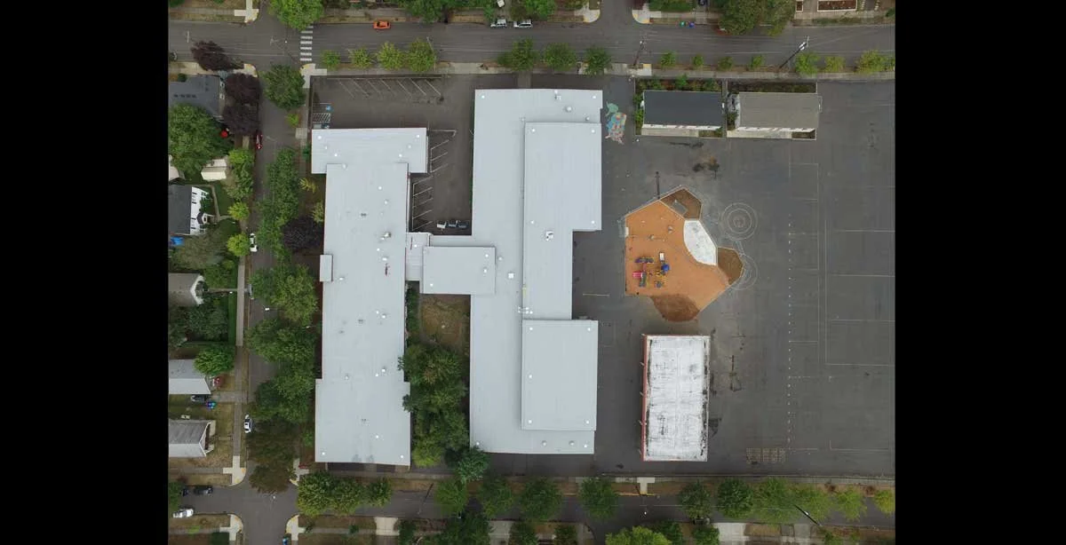 Portland Public Schools Astor Roof | Portland, OR | Inline Construction