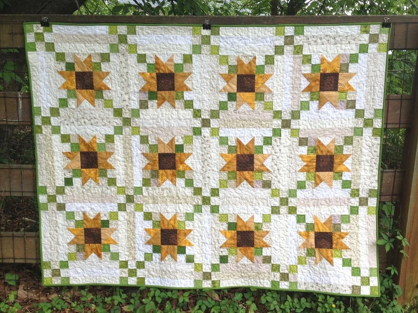 Free Sunflower Quilt Pattern — Butterfly Threads Quilting