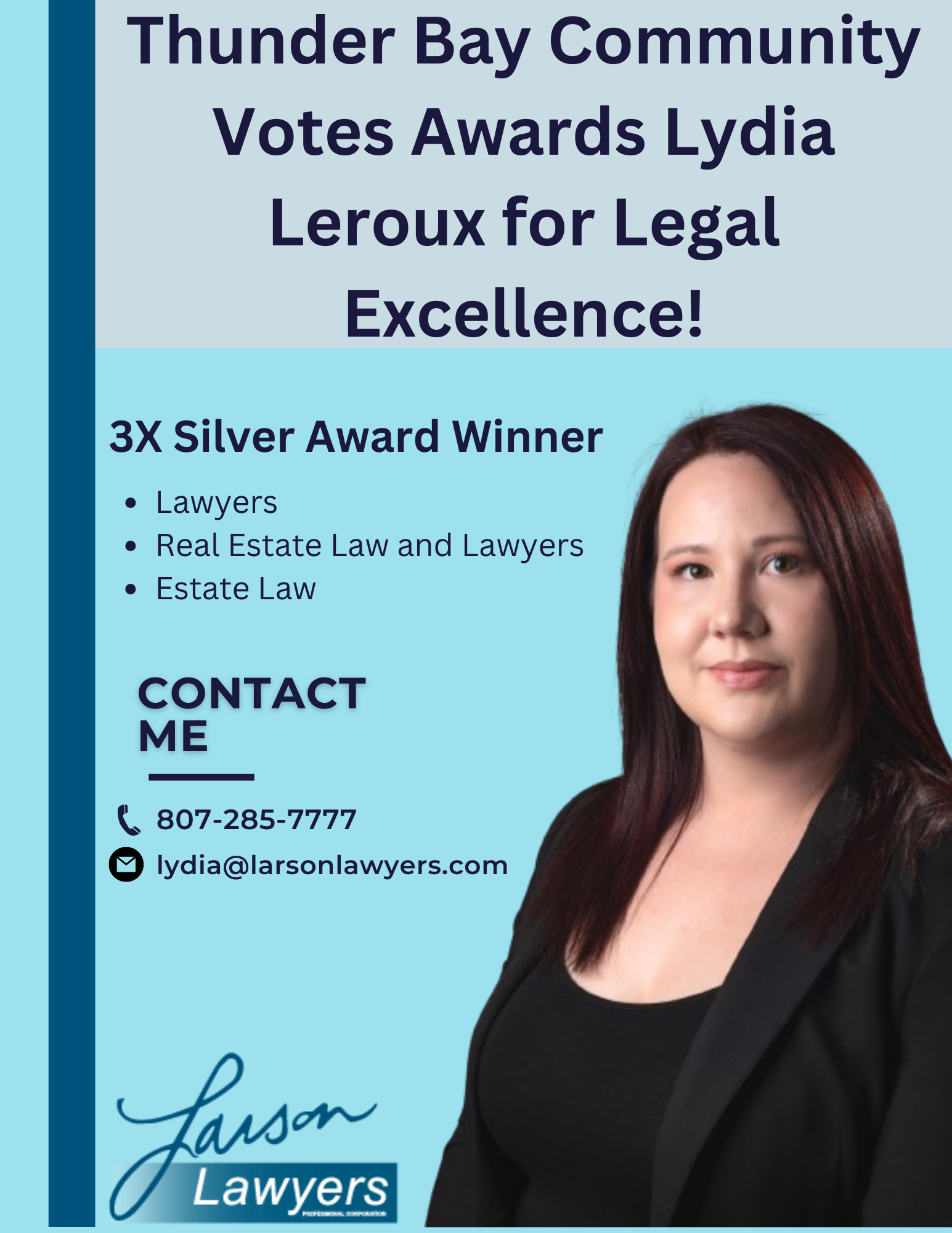 Celebrating Success: Larson Lawyers Honoured by Thunder Bay — Larson ...