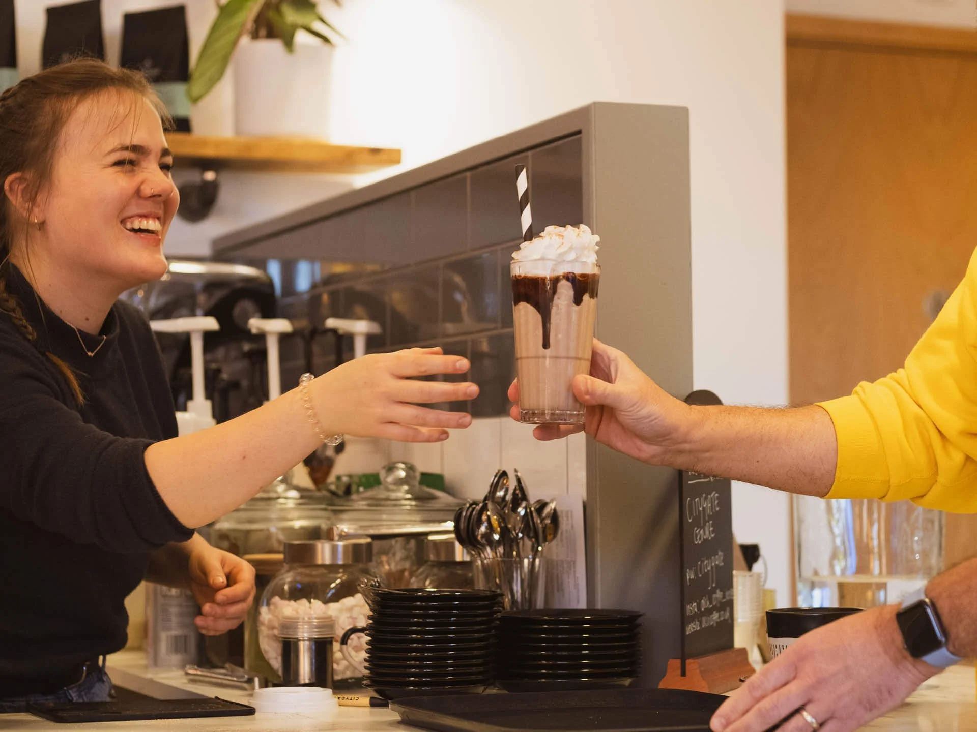 All our coffee is locally roasted by Grounded Coffee Roasters based in ...