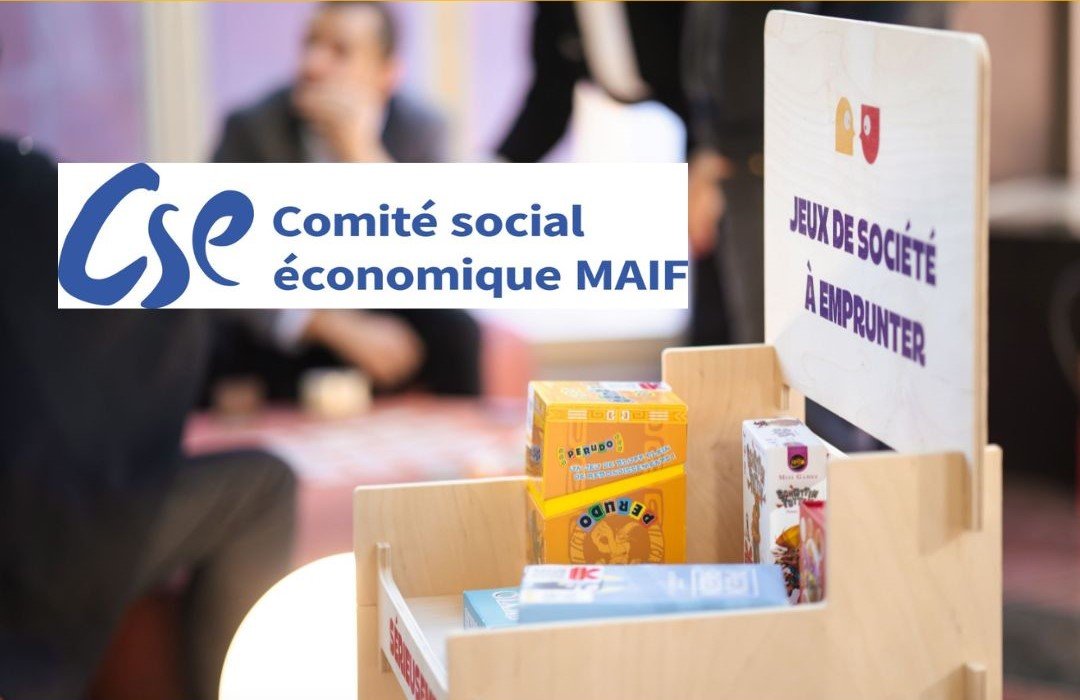 Le CSE MAIF fait évoluer sa médiathèque avec des jeux de société