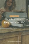 How to optimize blog posts for SEO — Wild Cabin Studio