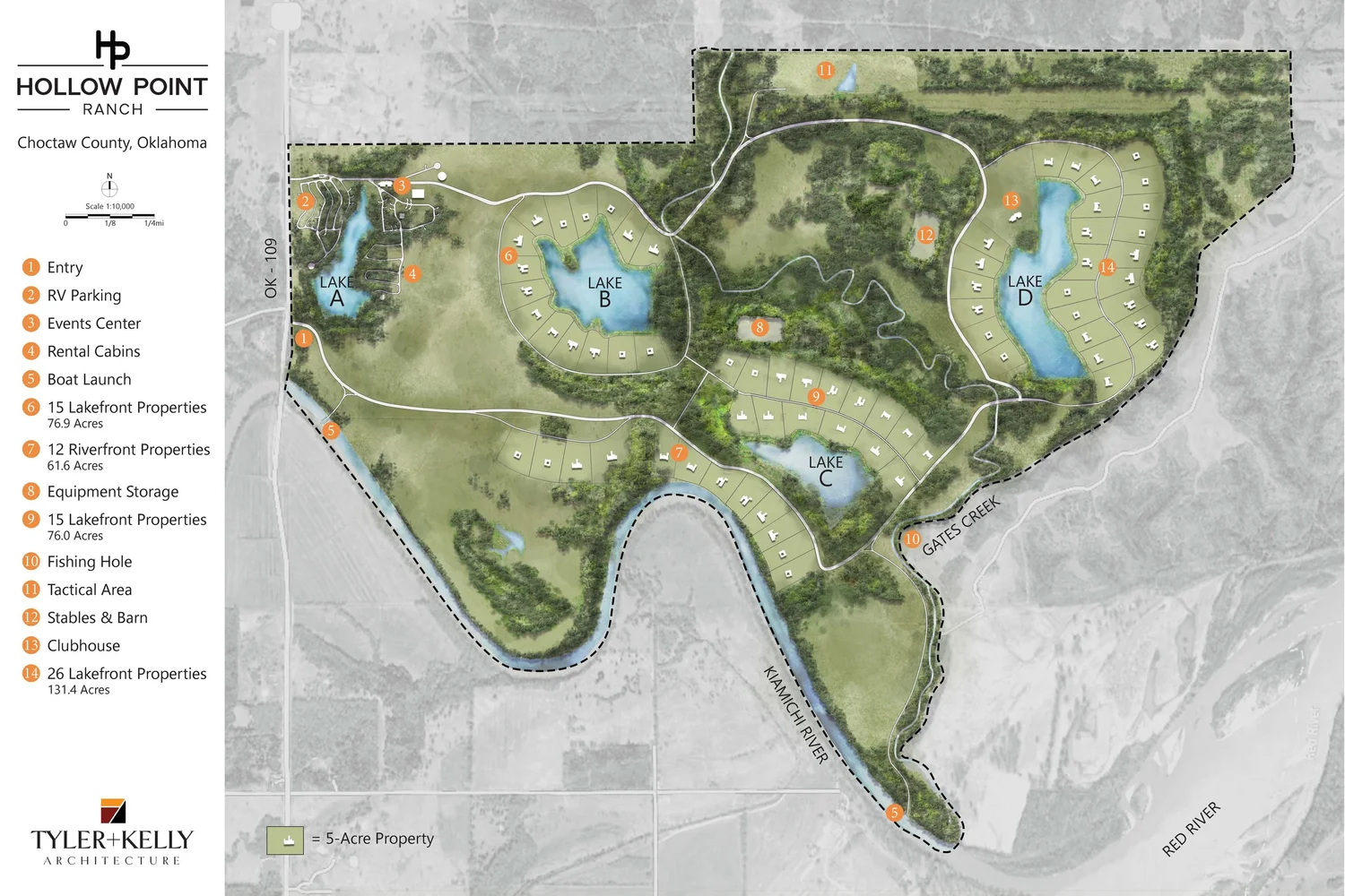 Hollow Point Master Plan — Tyler+Kelly Architecture