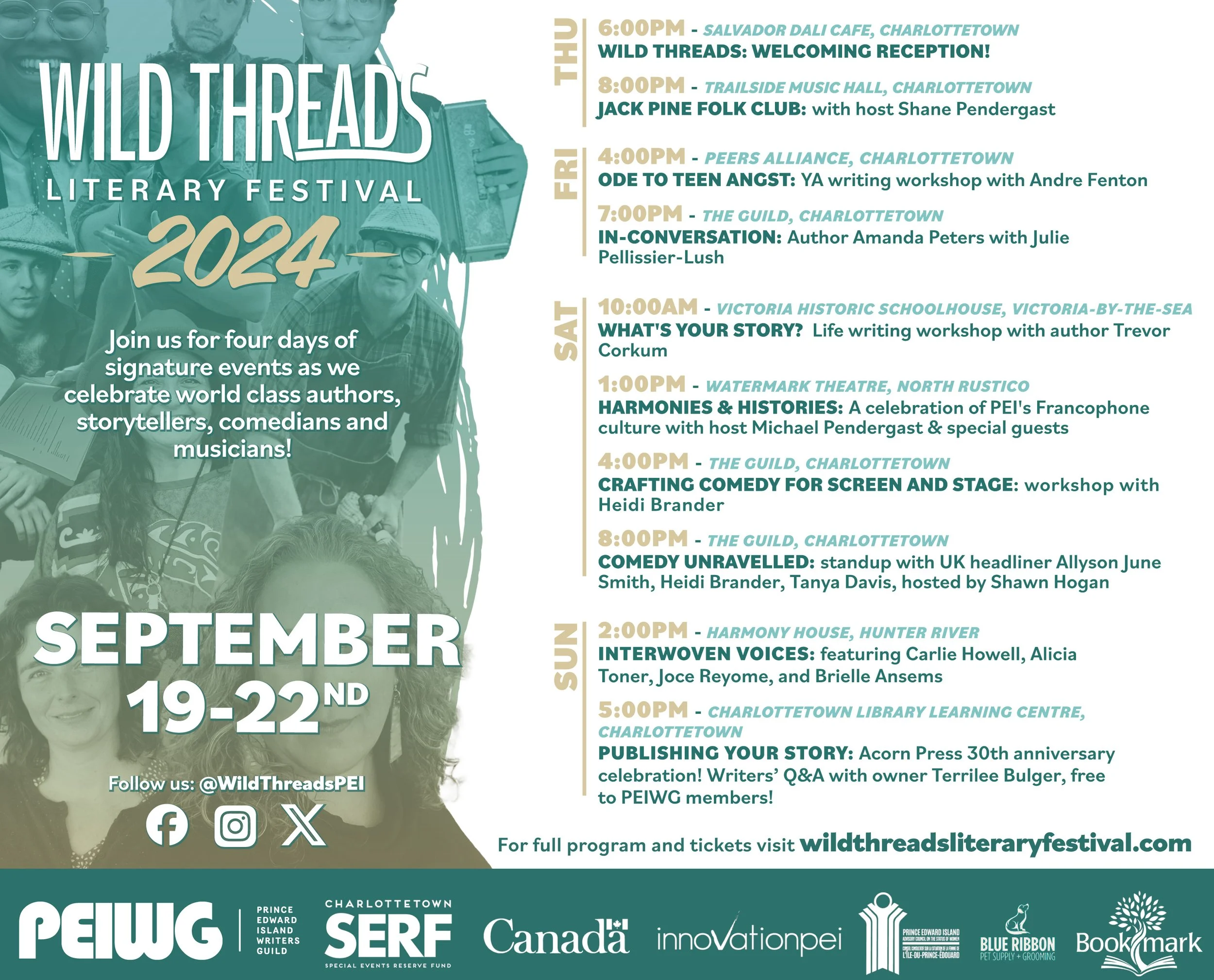 Events — PEI Writers' Guild