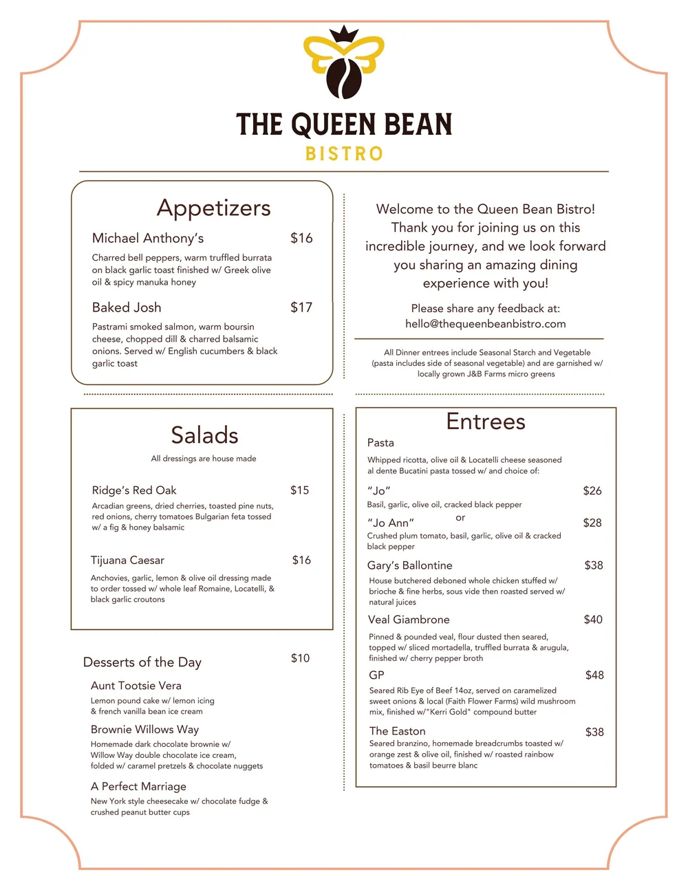 The Queen Bean Bistro