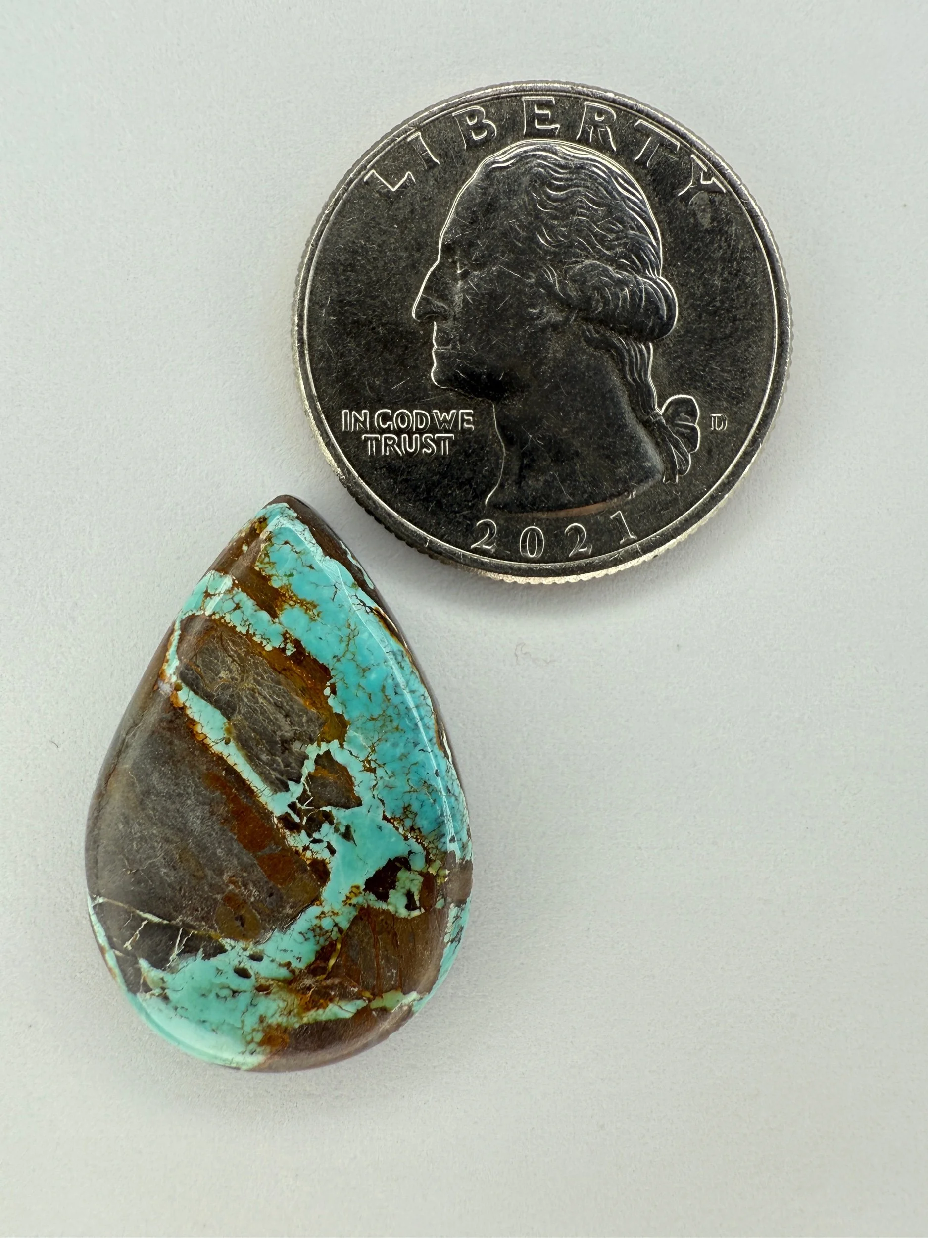 Thunderbird Turquoise TC#178 — Otteson Brothers Turquoise