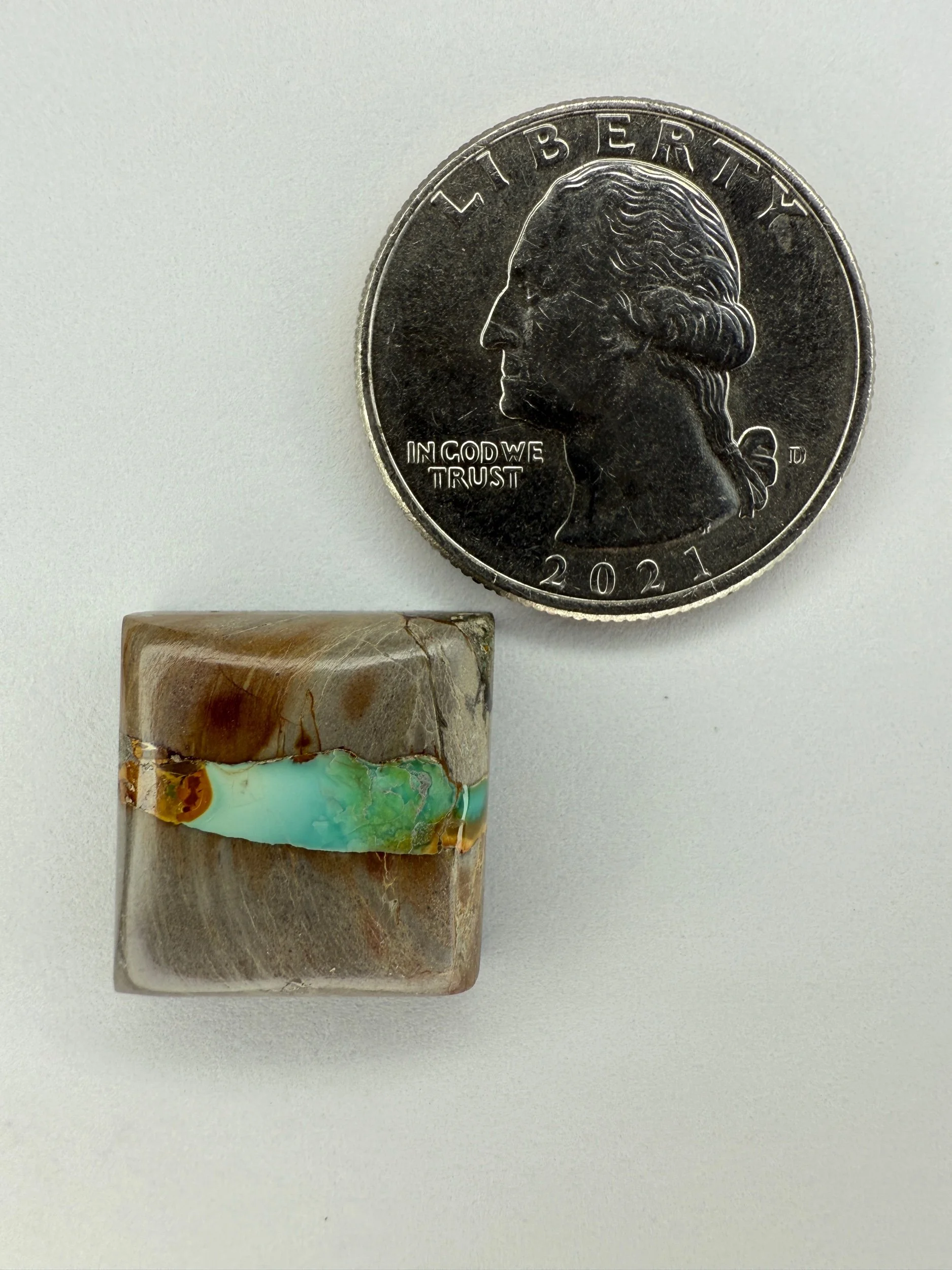 Thunderbird Turquoise TC#140 — Otteson Brothers Turquoise