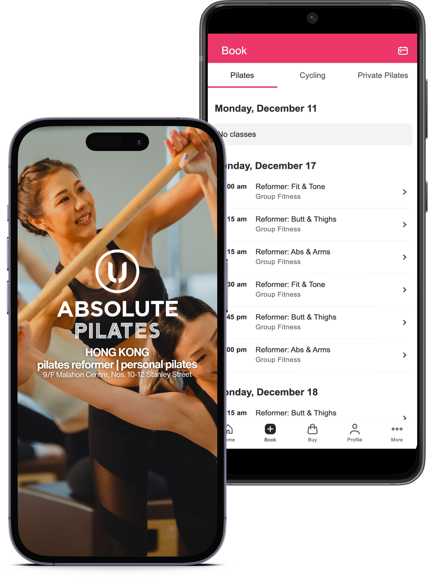 Absolute Boutique Fitness HK