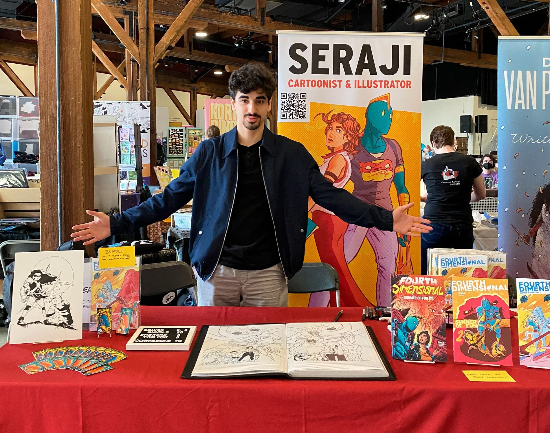 About — SERAJI Cartoonist & Illustrator