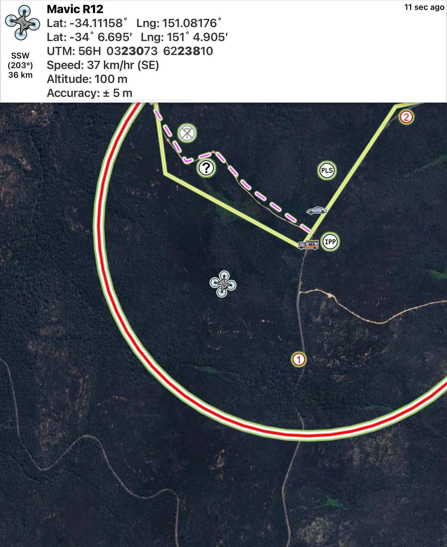 InFlight — FireMapper by Fire Front Solutions