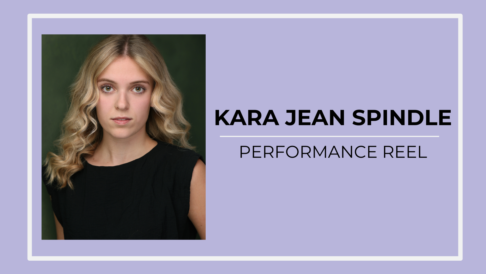 Reels — Kara Jean Spindle