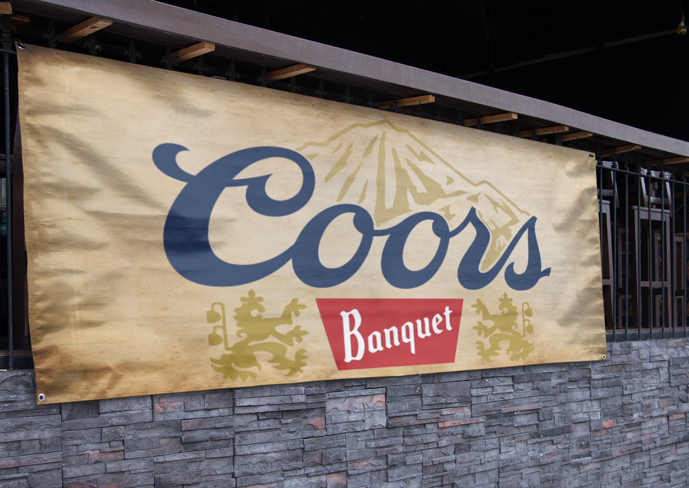 Home of the Ricky Bobby Beer Banners — Razor Edge Banner Company