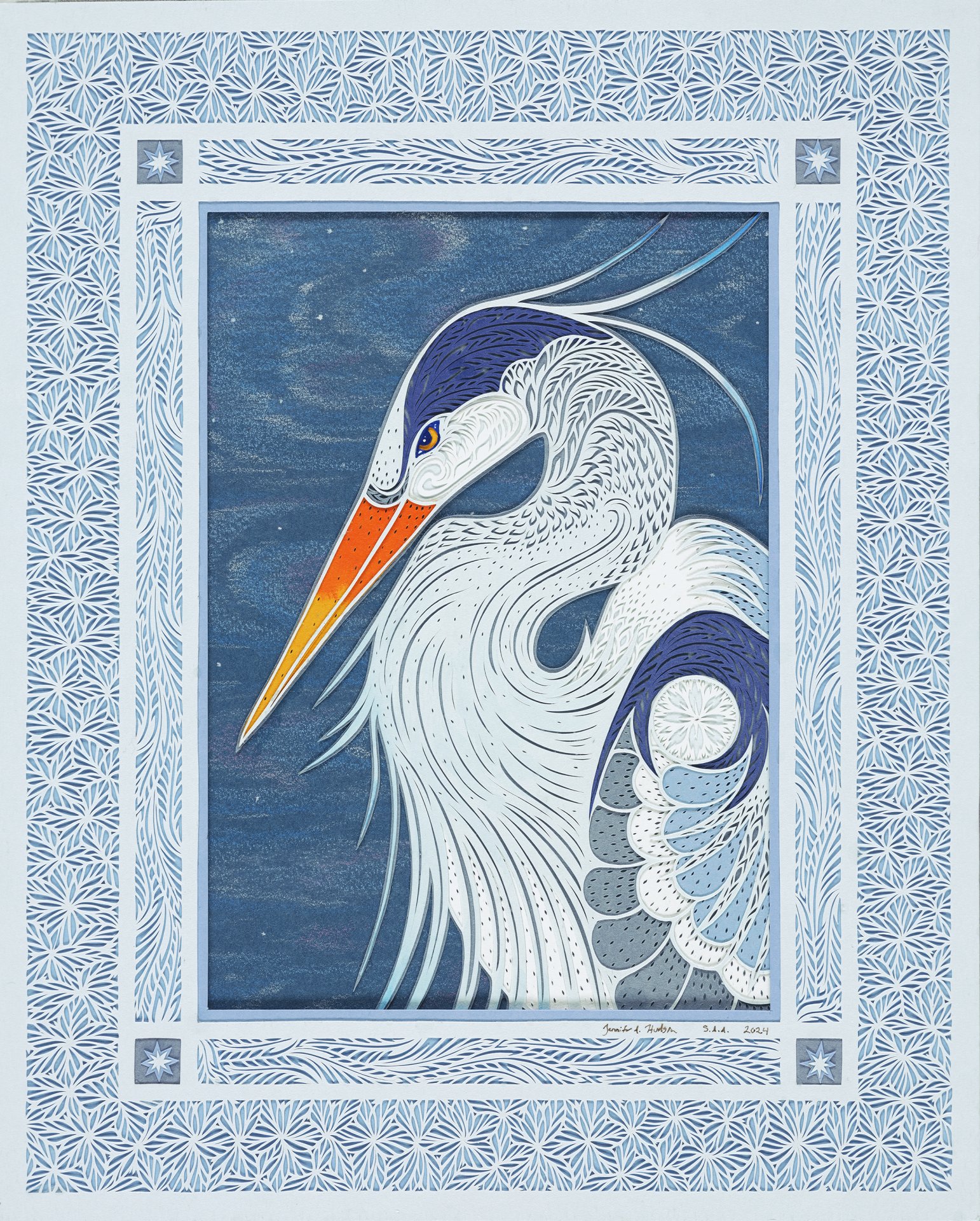 Jen Hudson Paper Art Originals — Jen Hudson Paper Art