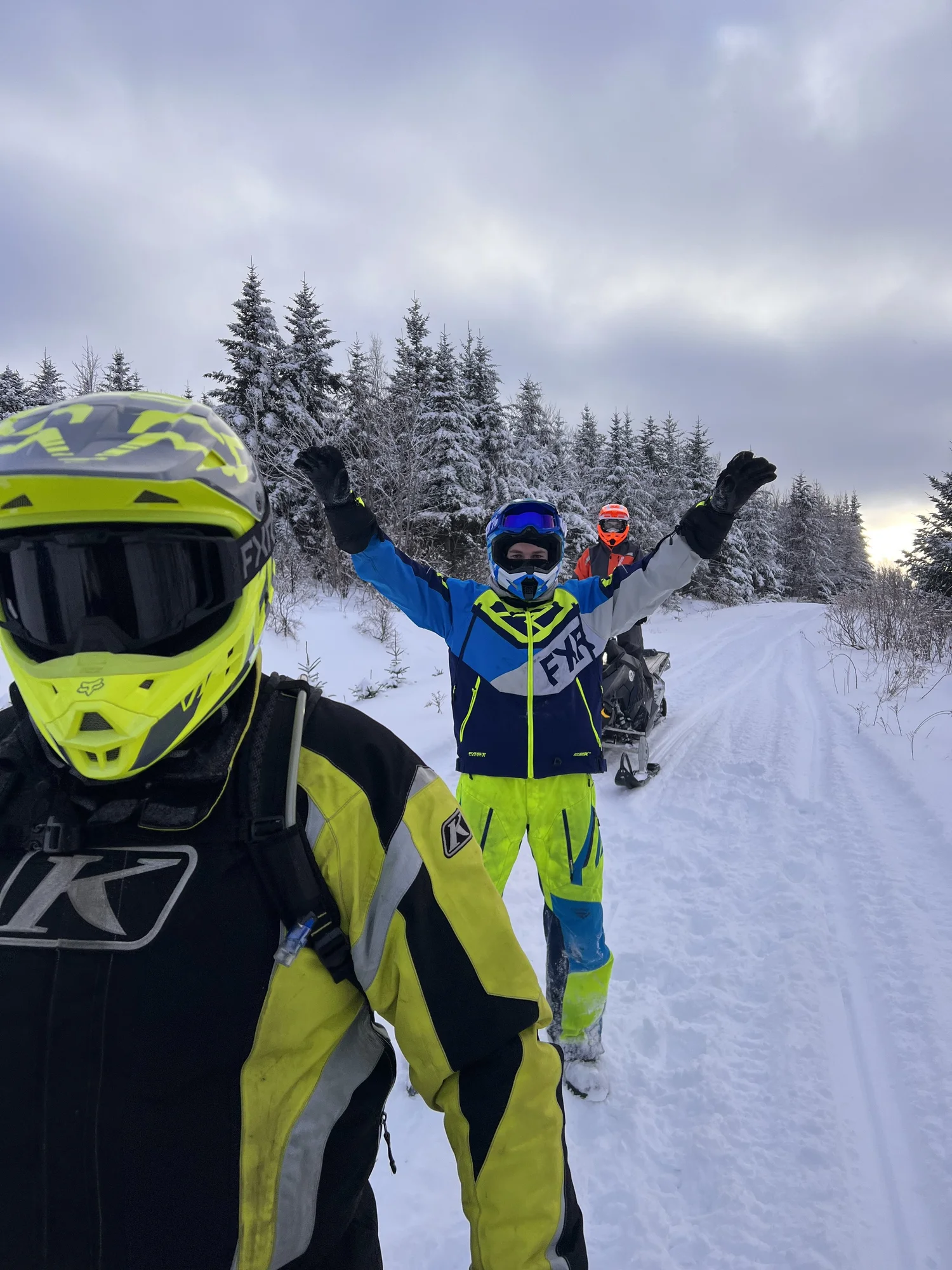Snowmobiling — Jackman Maine