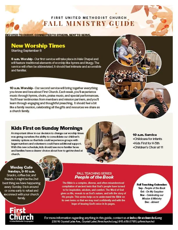 News & Events — First Church of Crystal Lake