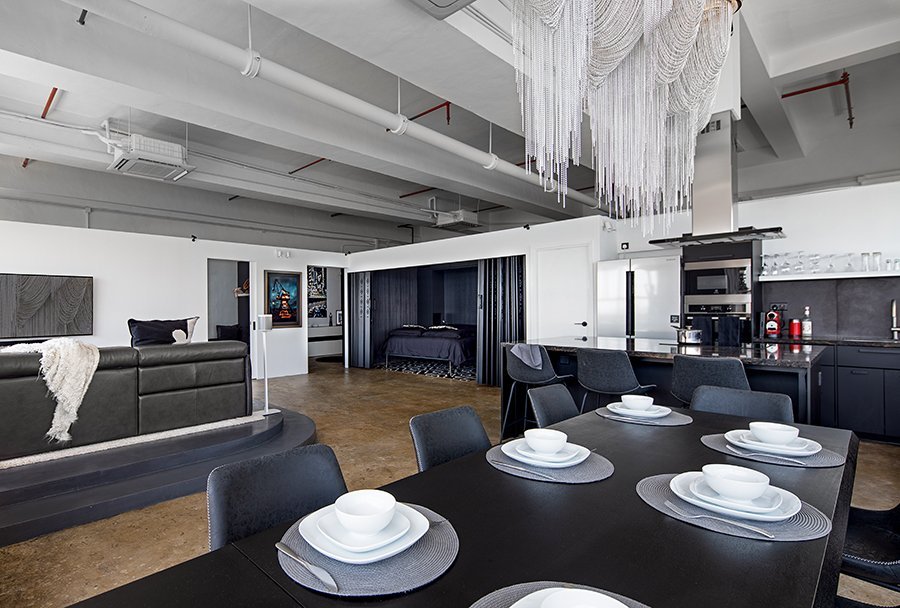 Hong Kong Pokfulam Loft Interior Design — B Squared Design - Interior ...