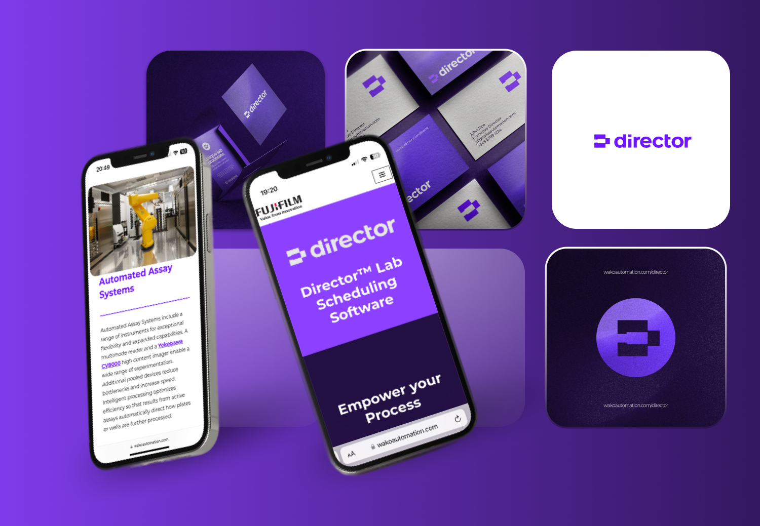 Branding for laboratory software — Magma Science