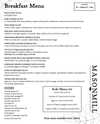 Menu — Masonmill Perth Hills