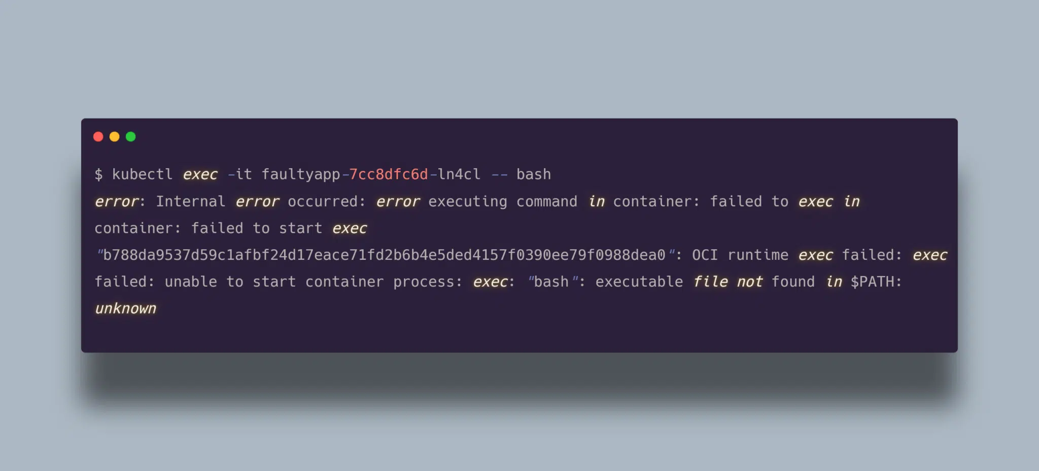 A different method to debug Kubernetes Pods — BEROPS