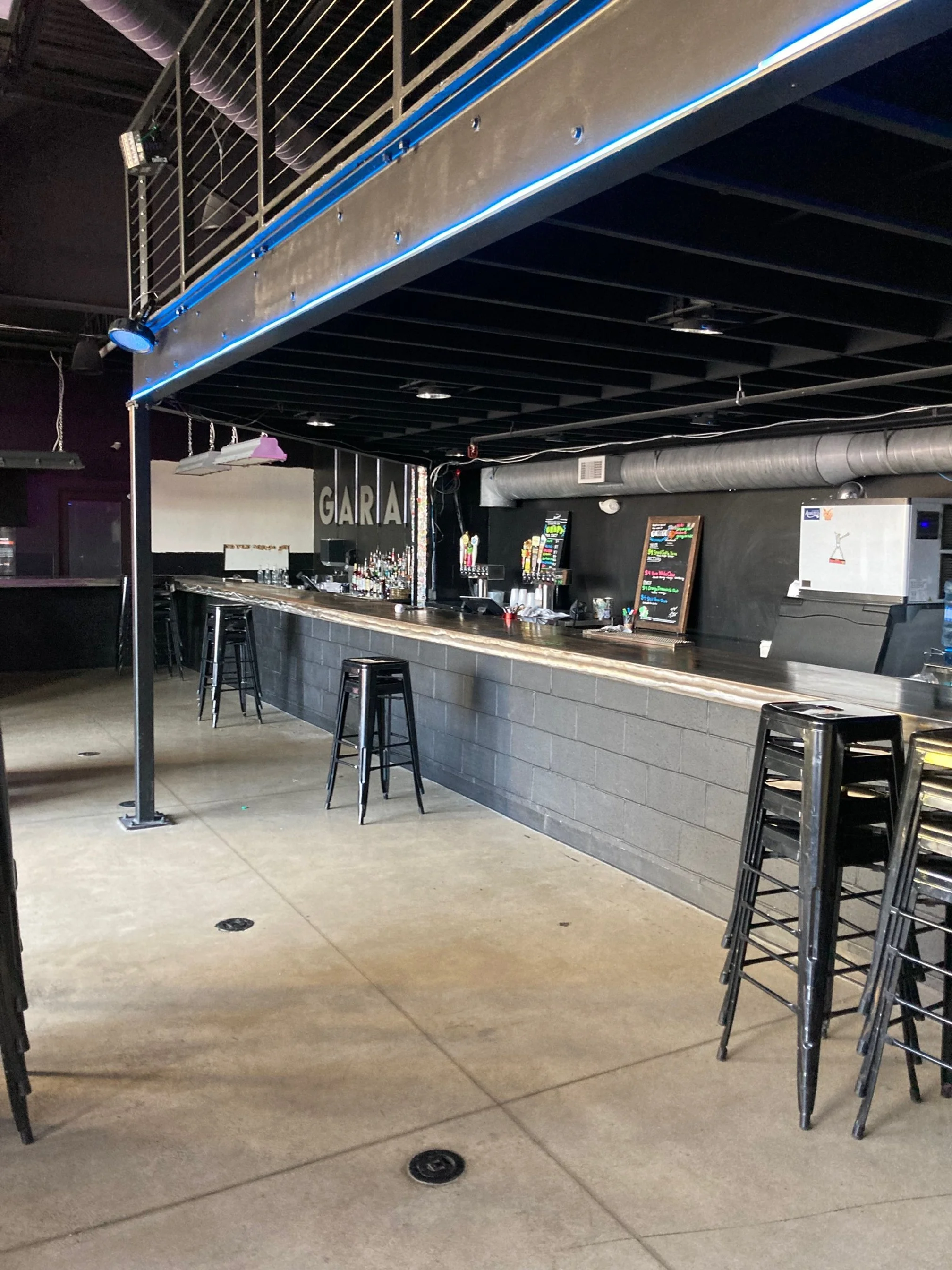Garage Arcade Bar — The Rienks Group