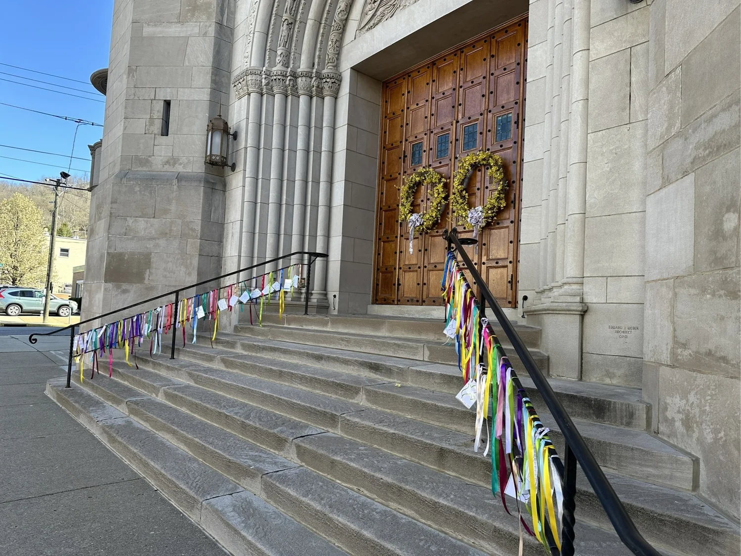 LOUDfence at Wheeling Cathedral Offers Support for Victim-Survivors — Awake