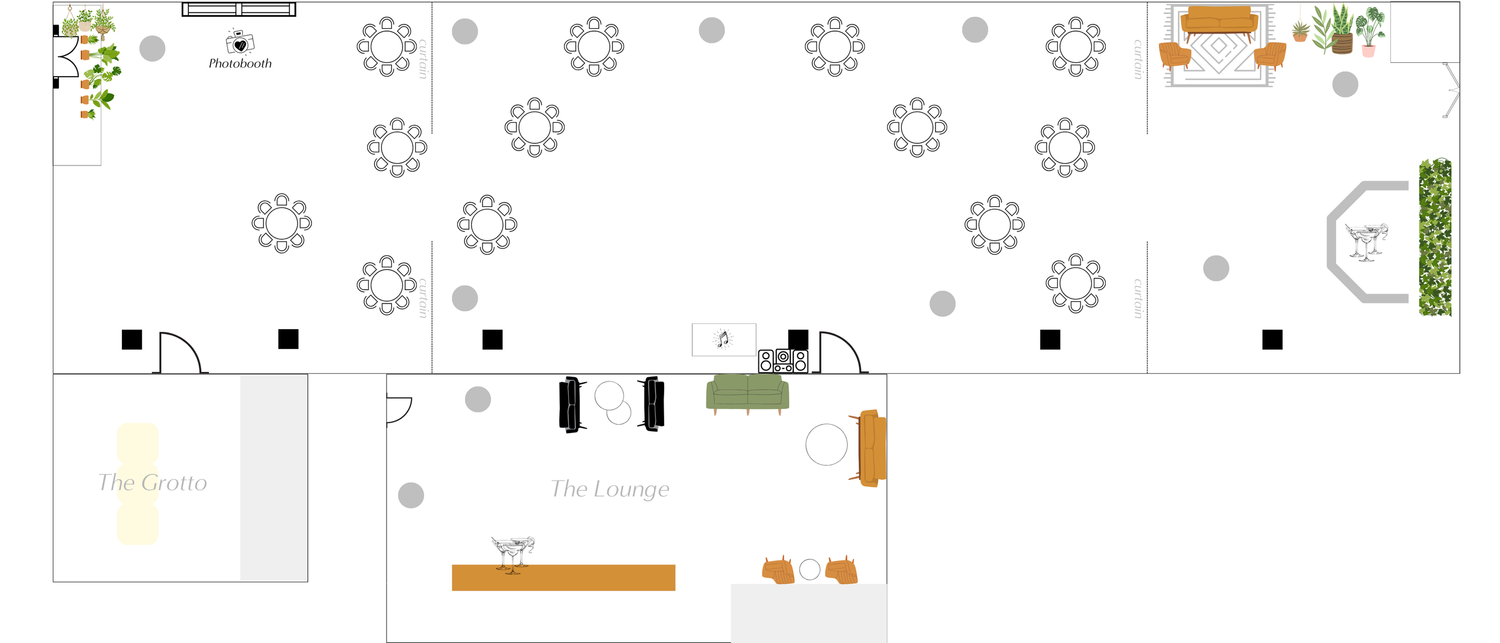 Floor Plans — The Venues at The Factory - Industrial Wedding Venue ...