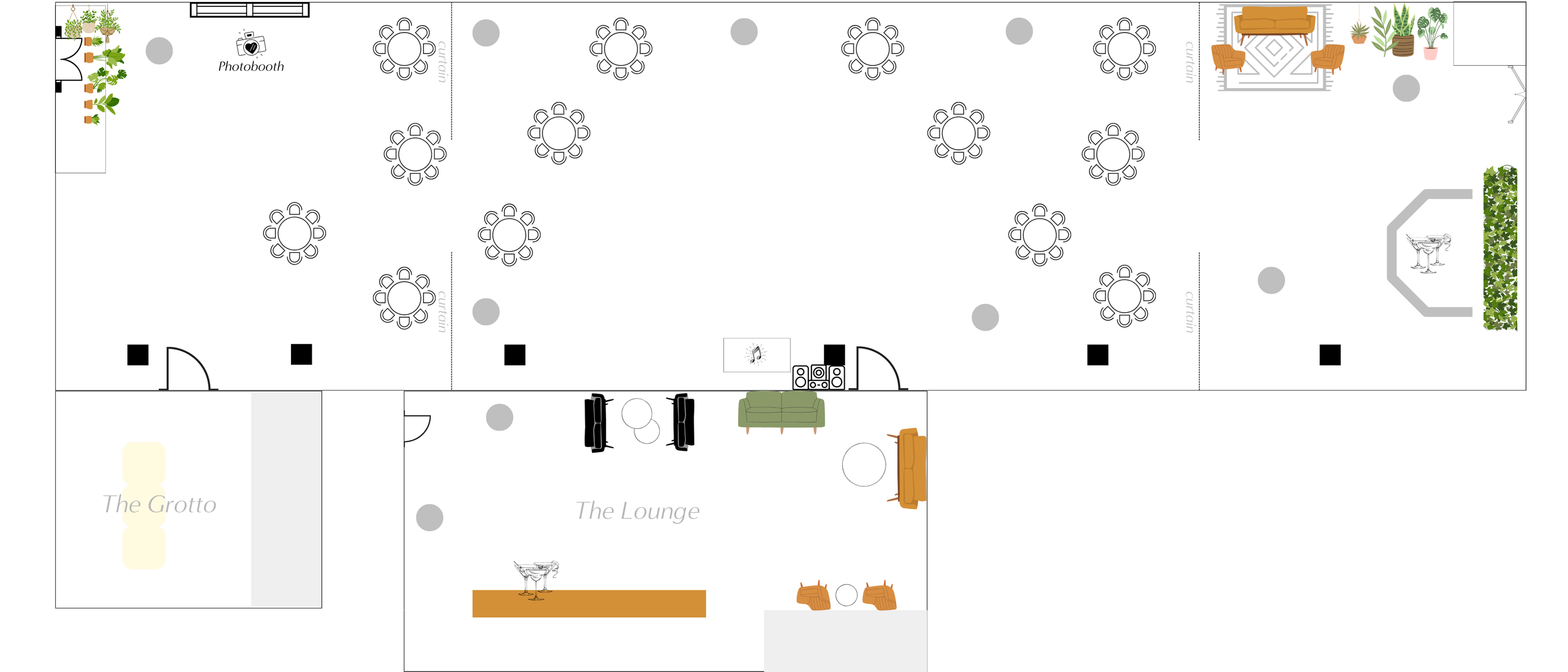 Floor Plans — The Venues at The Factory - Industrial Wedding Venue ...