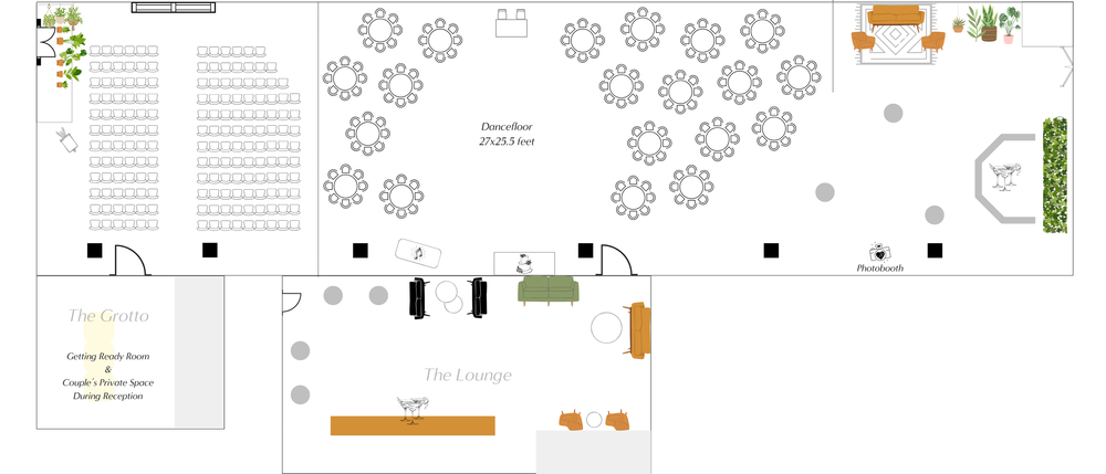 Floor Plans — The Venues at The Factory - Industrial Wedding Venue ...