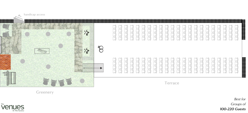 Floor Plans — The Venues at The Factory - Industrial Wedding Venue ...