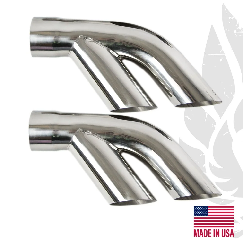 1970-1976 TRANS AM FIREBIRD 2.5" TO 2.5" SLIP-FIT STAINLESS EXHAUST ...
