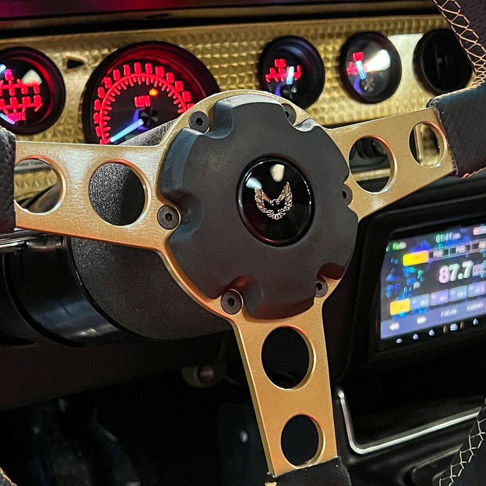 1969-1976 Pontiac Firebird, Trans Am, GTO; Formula Steering Wheel 3-7/8 ...
