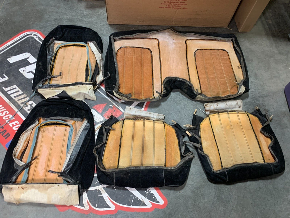 1977 Pontiac Firebird Trans Am Deluxe Vinyl Seat Upholstery Covers Full ...