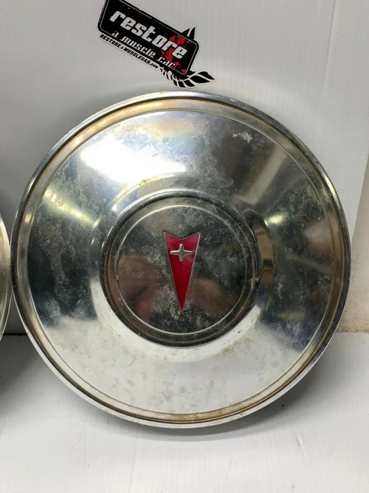 1967-1972 Firebird Trans Am Rally II Wheel Center Cap - Red With Black ...