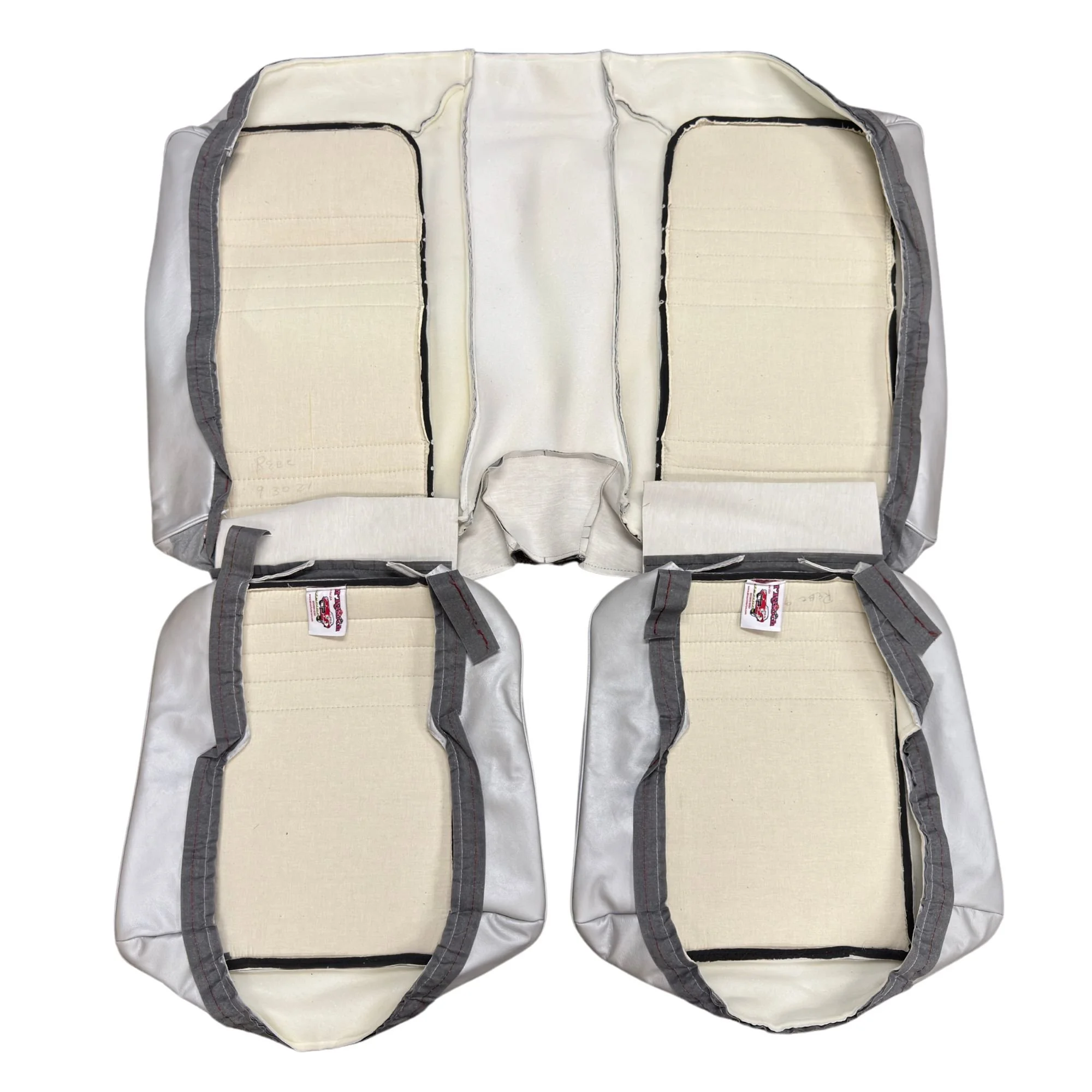 1973-1975 Pontiac Firebird Custom Leather Front Deluxe Seat Covers by ...